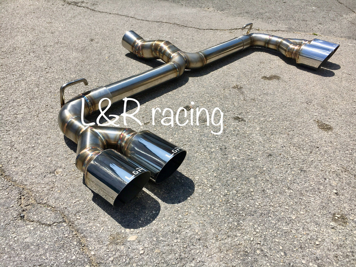 Exhaust terminal Audi S3 A3 TDi 8v 8Y 4 exits – L&R racing exhaust
